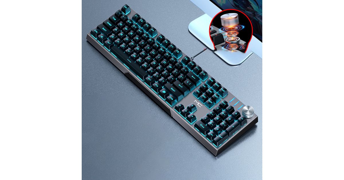 New Mechanical Keyboard Green Axis Black Axis Tea Axis Red Axis Gaming ...