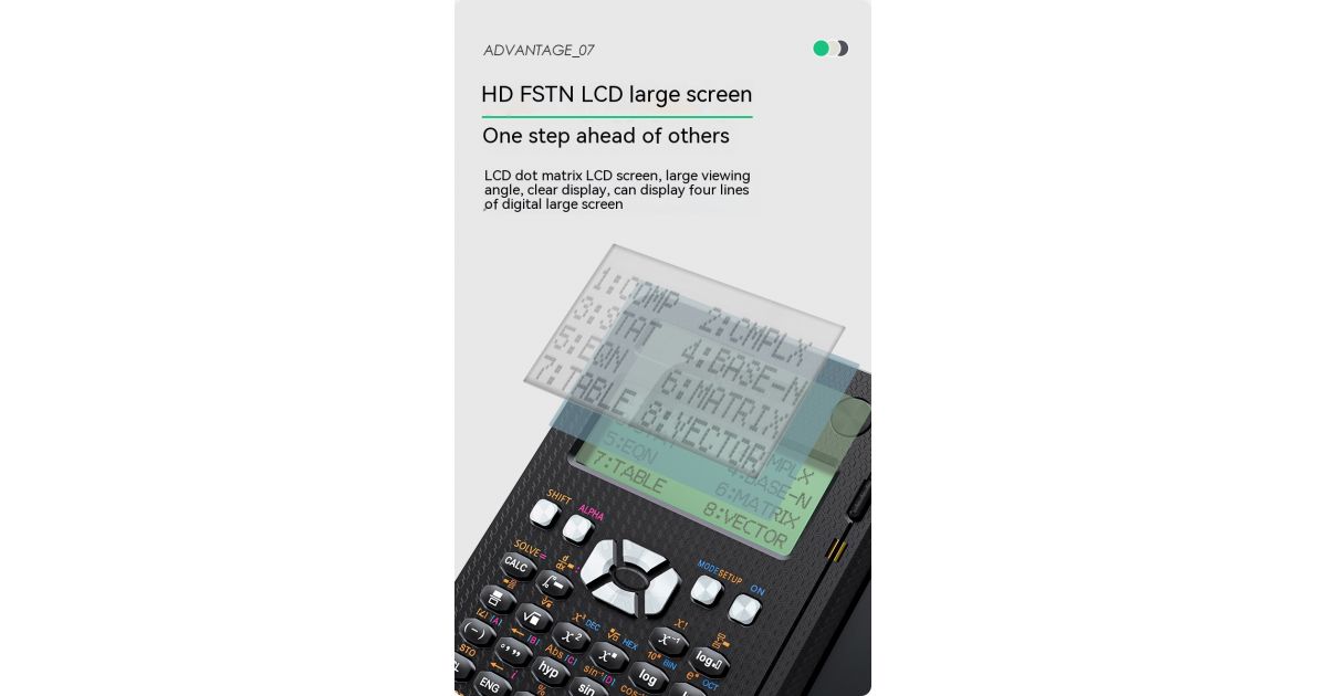 2 In 1 Foldable Scientific Calculators Handwriting Tablet Learning ...